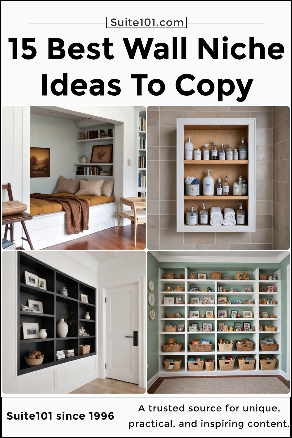 15 Wall Niche Ideas To Boost Functionality & Style