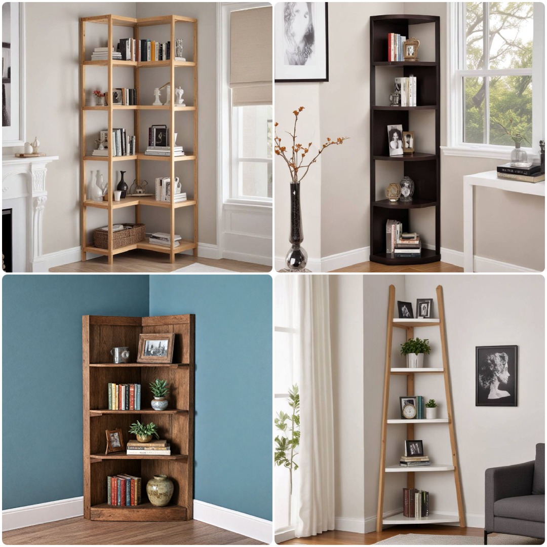 15 Corner Bookshelf Ideas To Organize Your Books