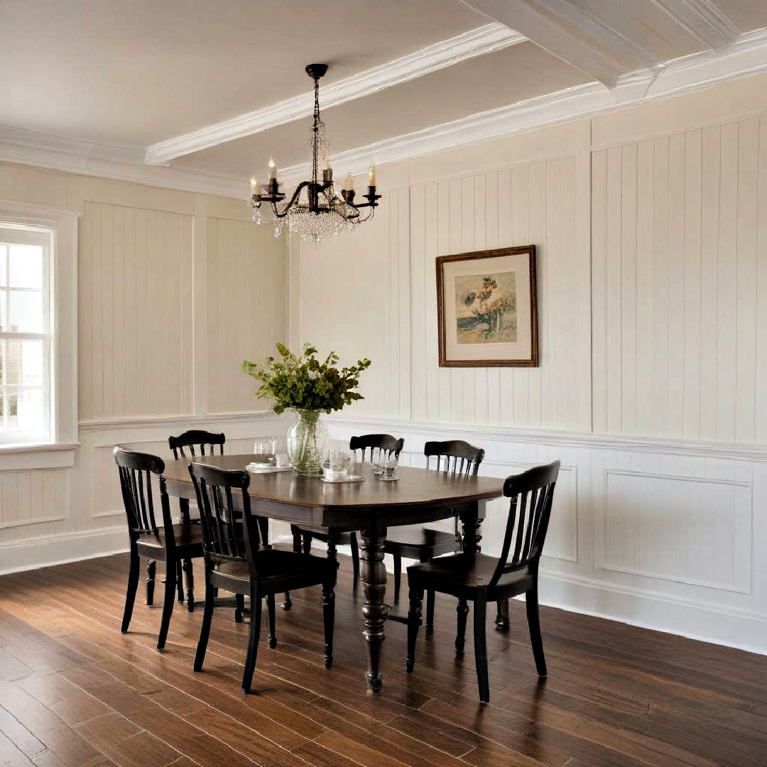 30 Dining Room Wainscoting Ideas To Impress Your Guests