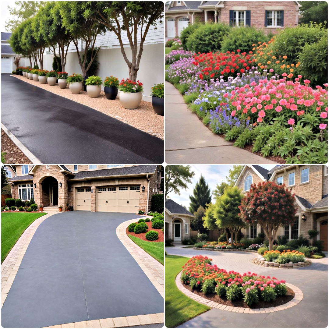 25 Driveway Landscape Ideas (With Pictures!)