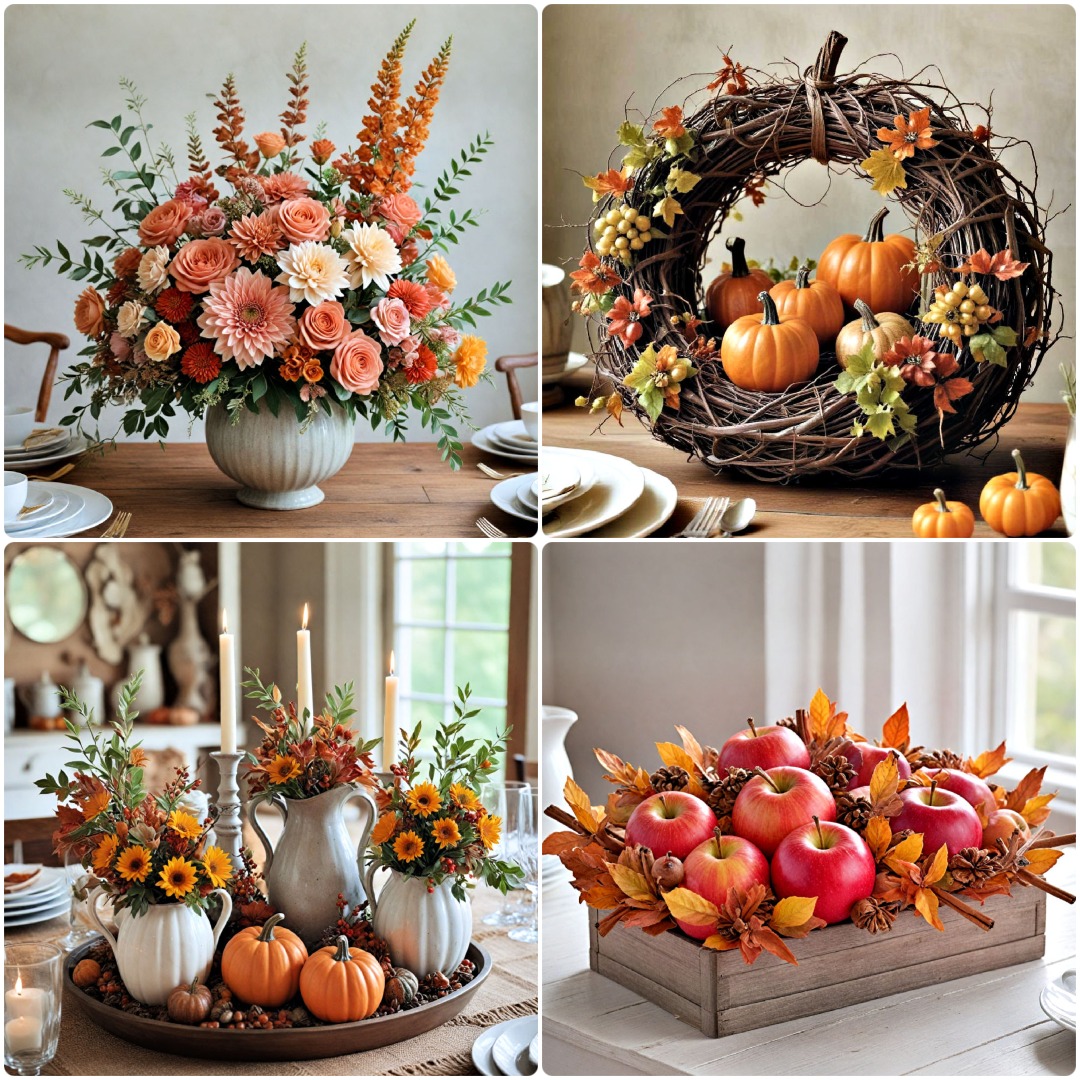 25 Fall Centerpiece Ideas For Lovely Autumn Tablescapes