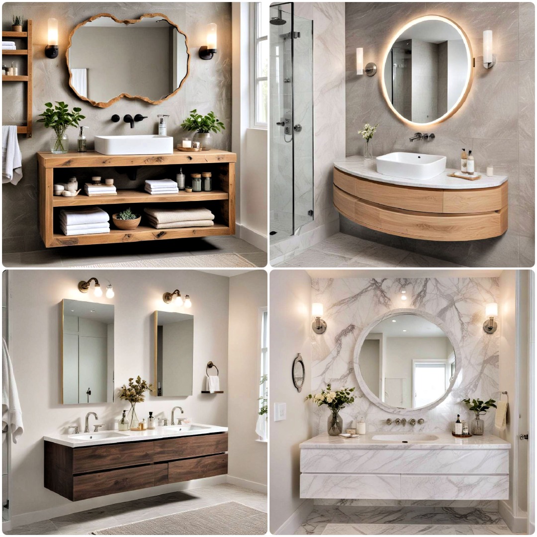 15 Floating Vanity Bathroom Ideas for Modern Homes