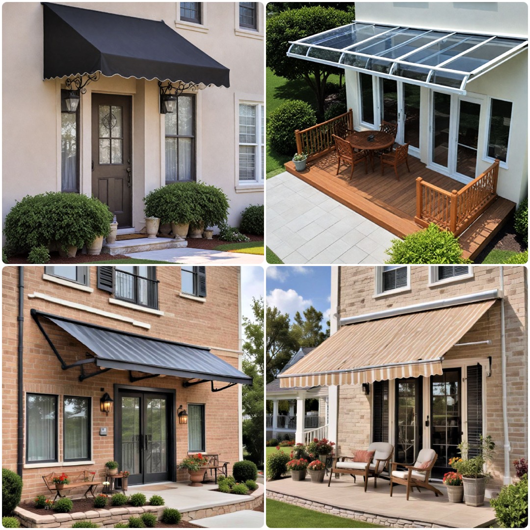 15 Porch Awning Ideas To Shade Your Summer Days