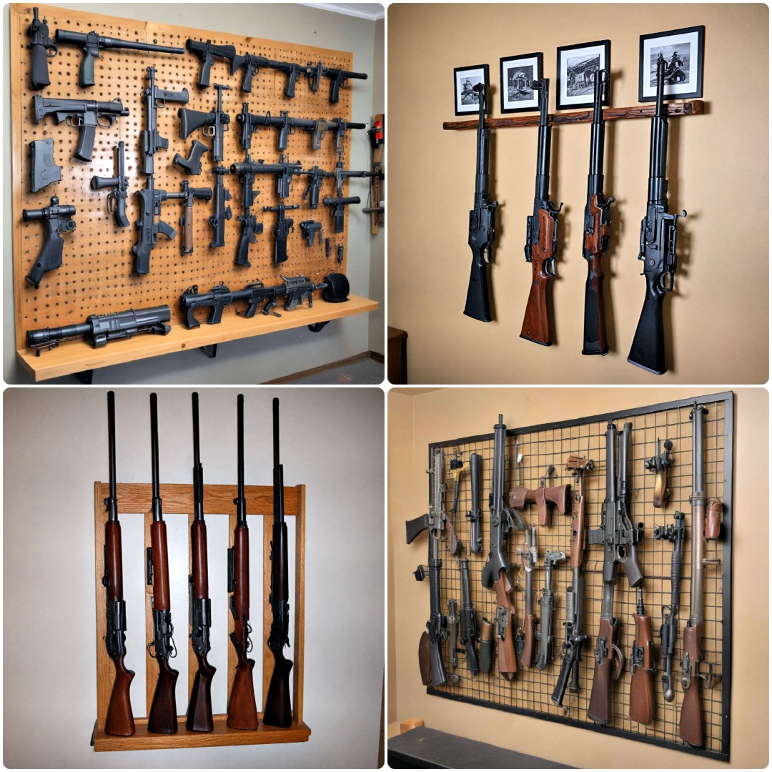 10 Gun Wall Mount Ideas for A Safe and Stylish Display
