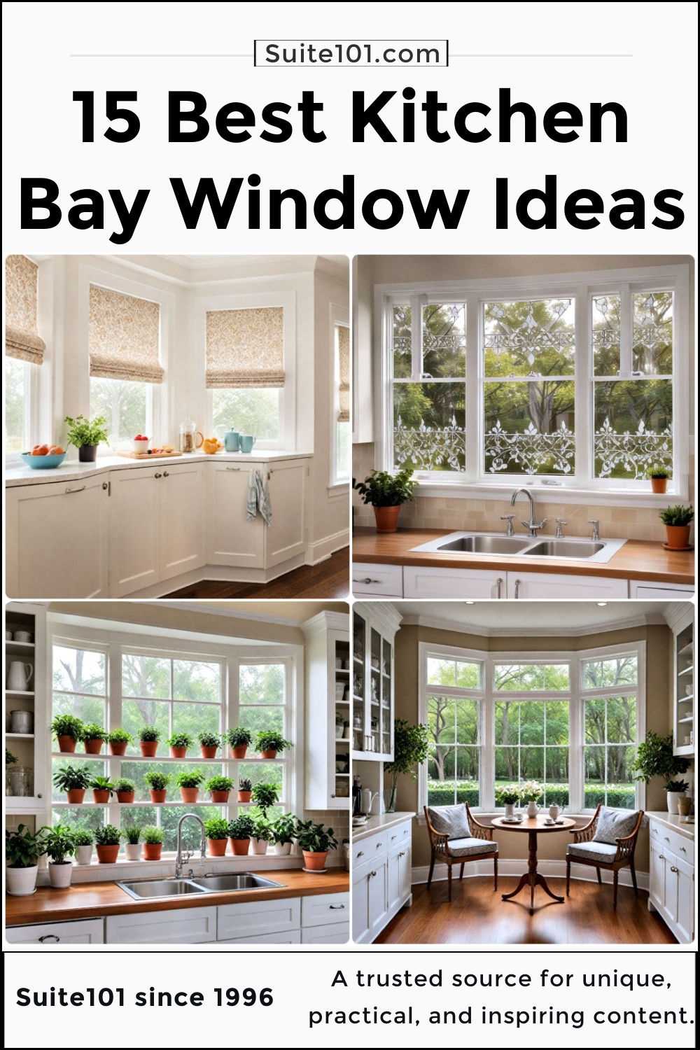 15 Kitchen Bay Window Ideas You’ll Love