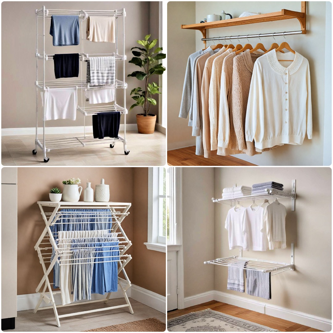 15 Laundry Room Drying Rack Ideas To Copy