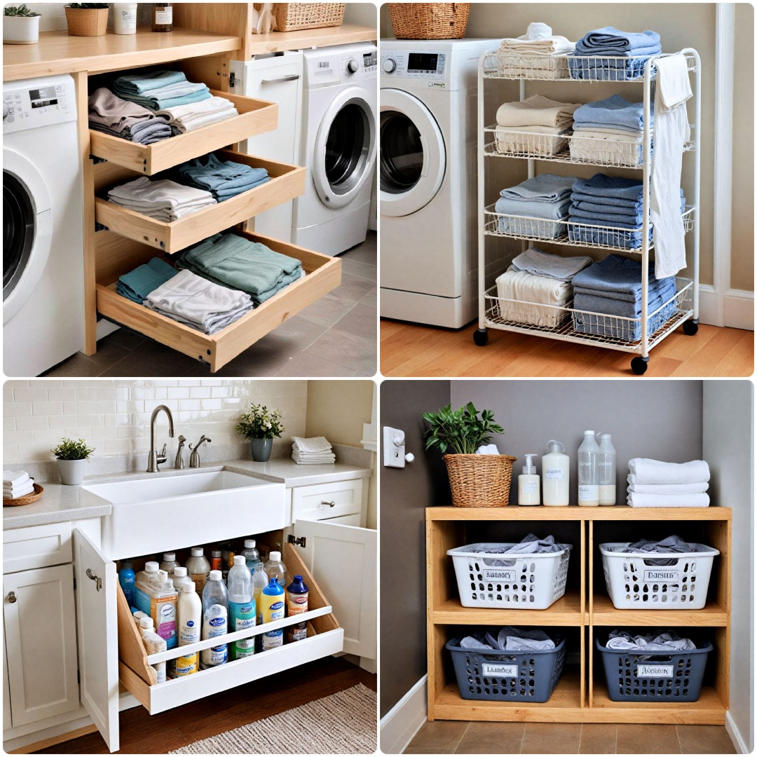 40 Laundry Room Storage Ideas To Maximize Your Space