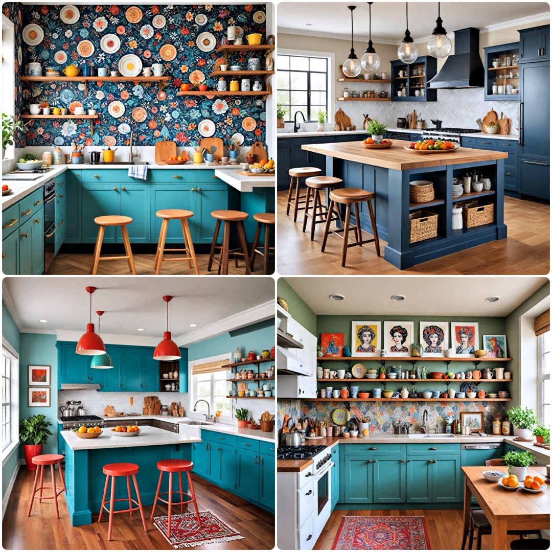 15 Maximalist Kitchen Decor Ideas To Get Inspired