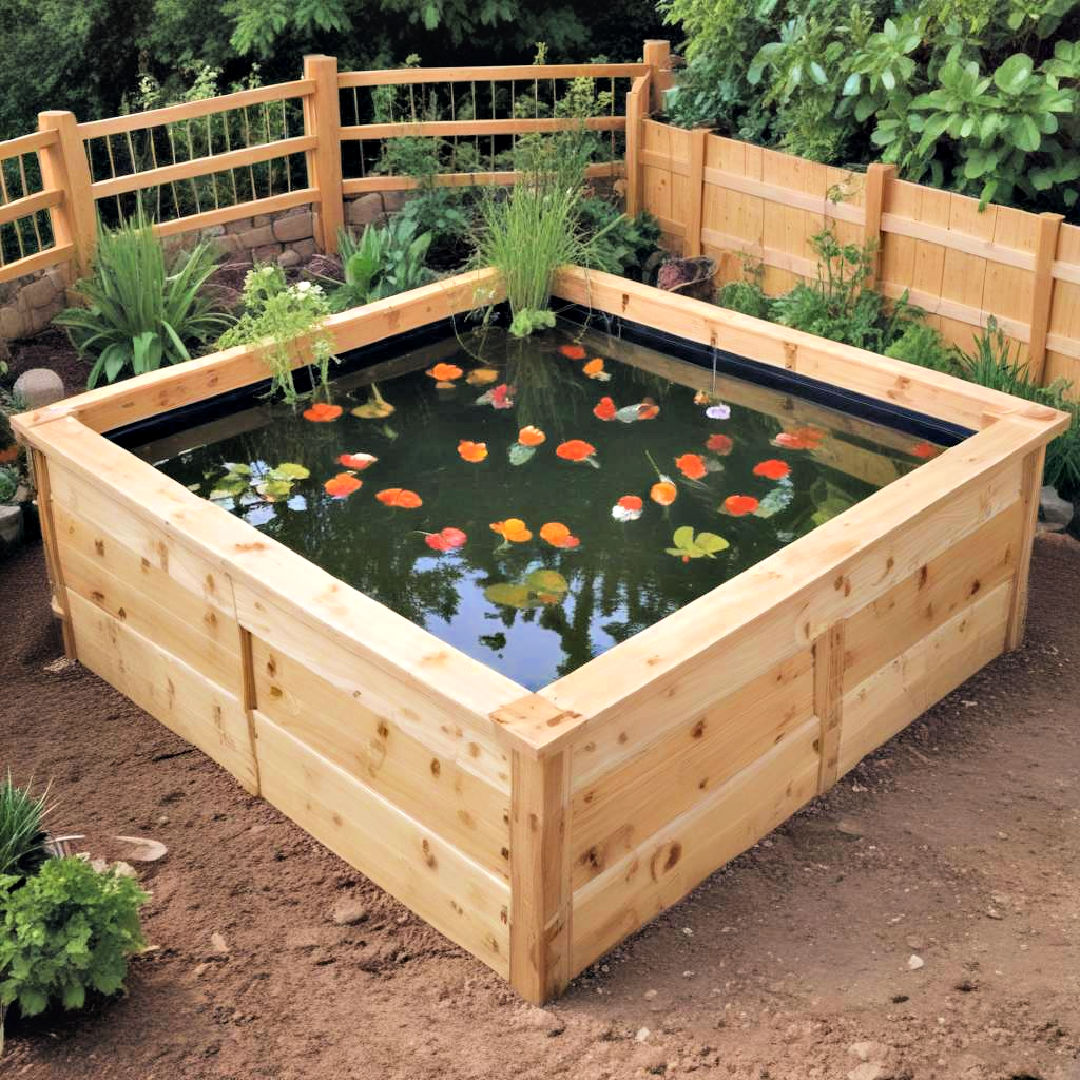 15 Raised Garden Pond Ideas You Can't-Miss