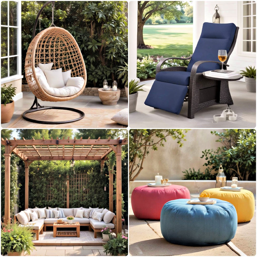 40 Outdoor Seating Ideas To Create Your Dream Oasis