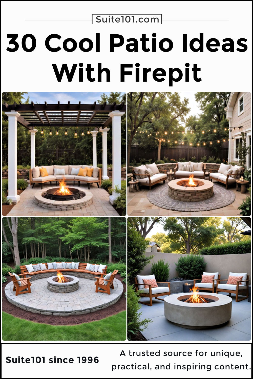 30 Fire Pit Patio Ideas for Your Cozy Backyard Retreat