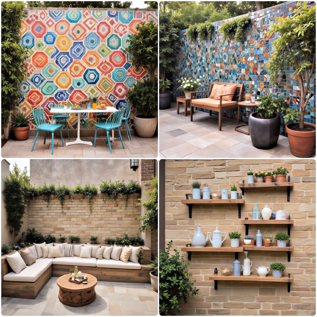 20 Patio Wall Ideas To Increase Your Home's Curb Appeal
