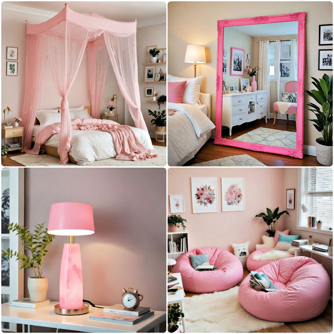 20 Pink Dorm Room Ideas for The Trendsetting Student