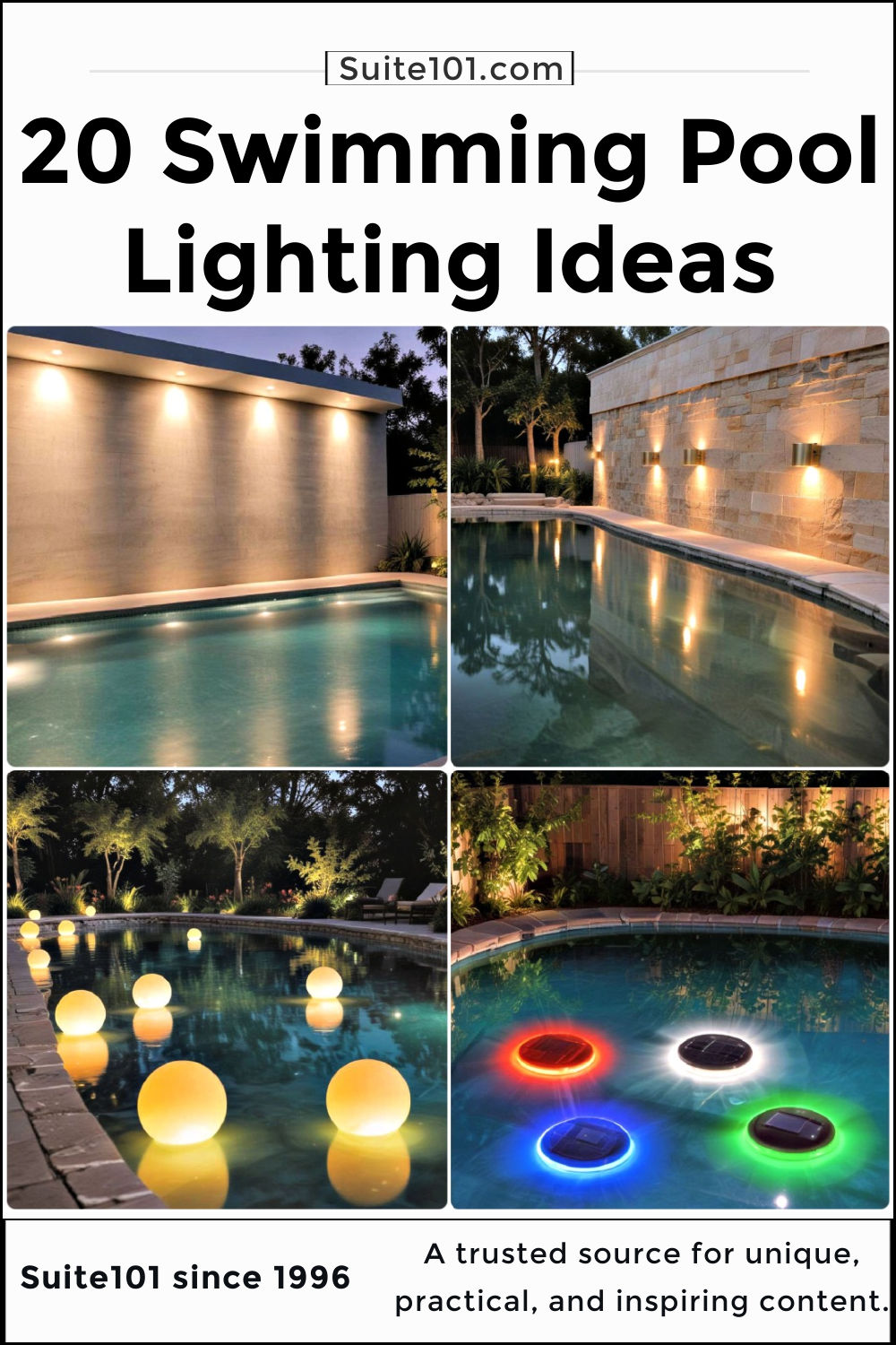 20 Pool Lighting Ideas for Every Pool Type and Style