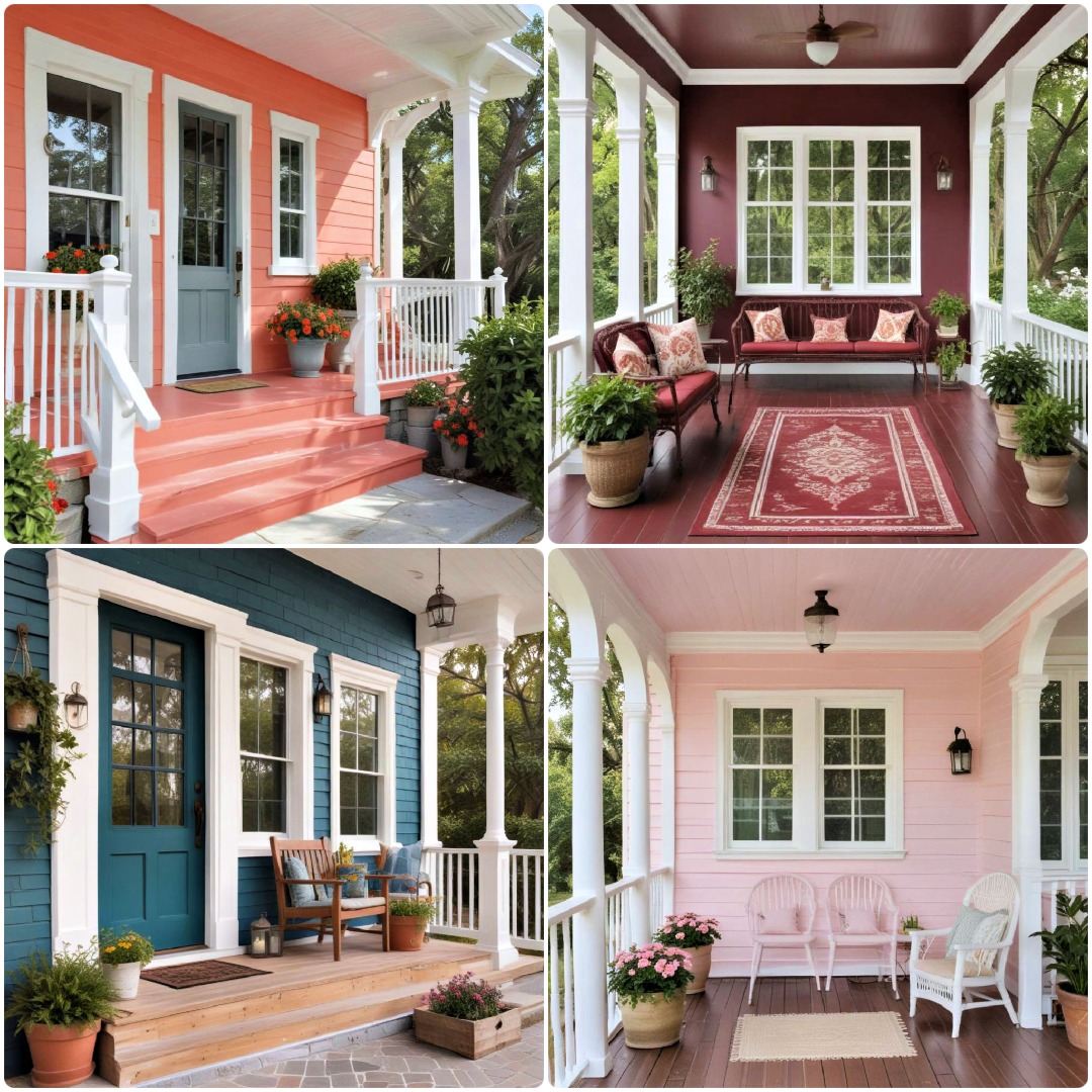 25 Porch Paint Colors for A Picture-Perfect Home