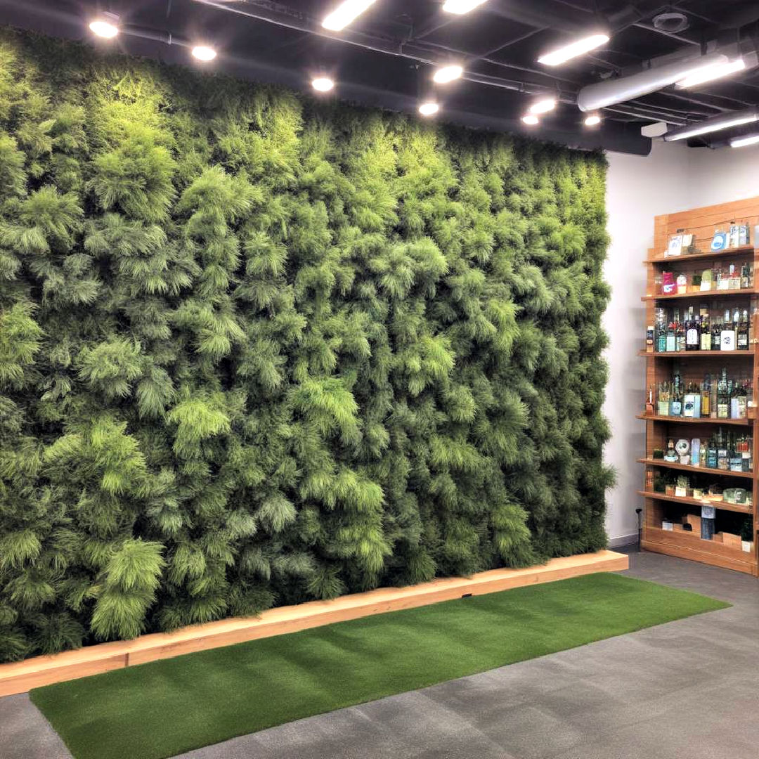 25 Artificial Grass Wall Design Ideas for A Lush Look