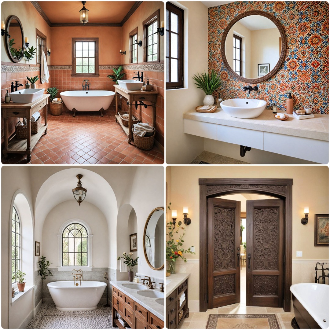 25 Spanish Style Bathroom Ideas You'll Want To Copy