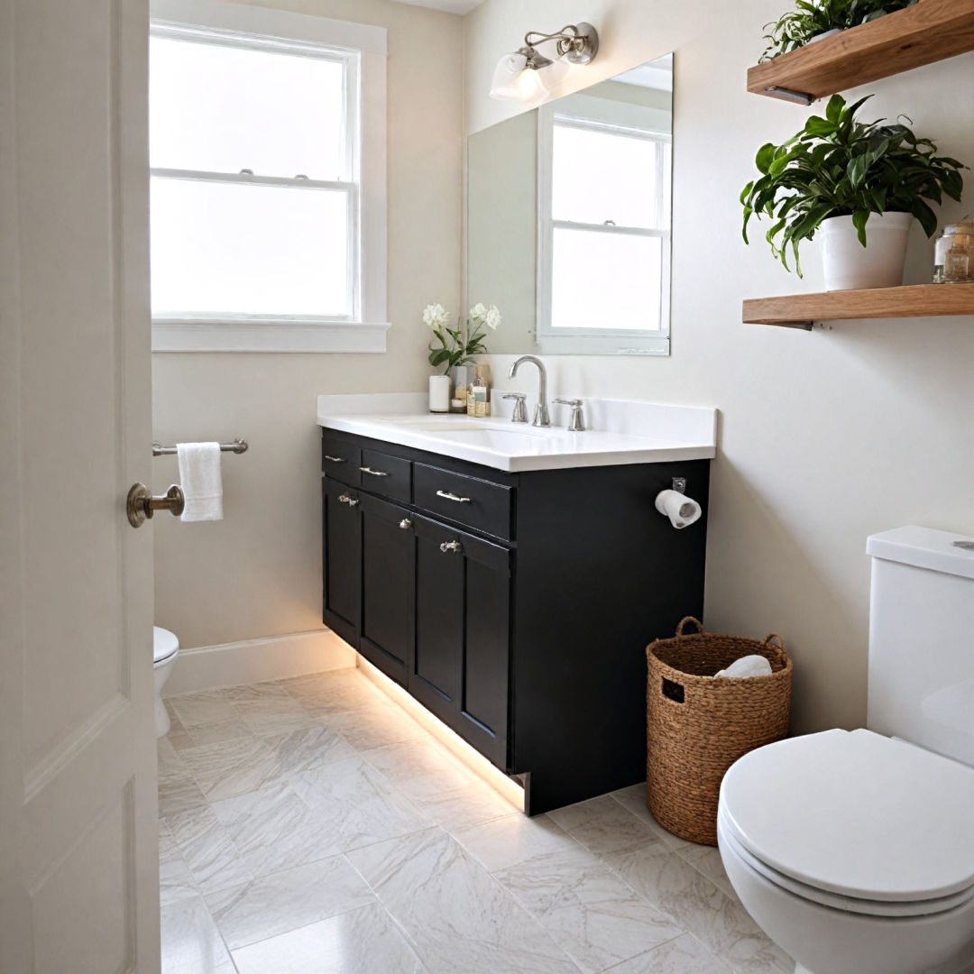 15 Small Bathroom Lighting Ideas That Aren't Boring