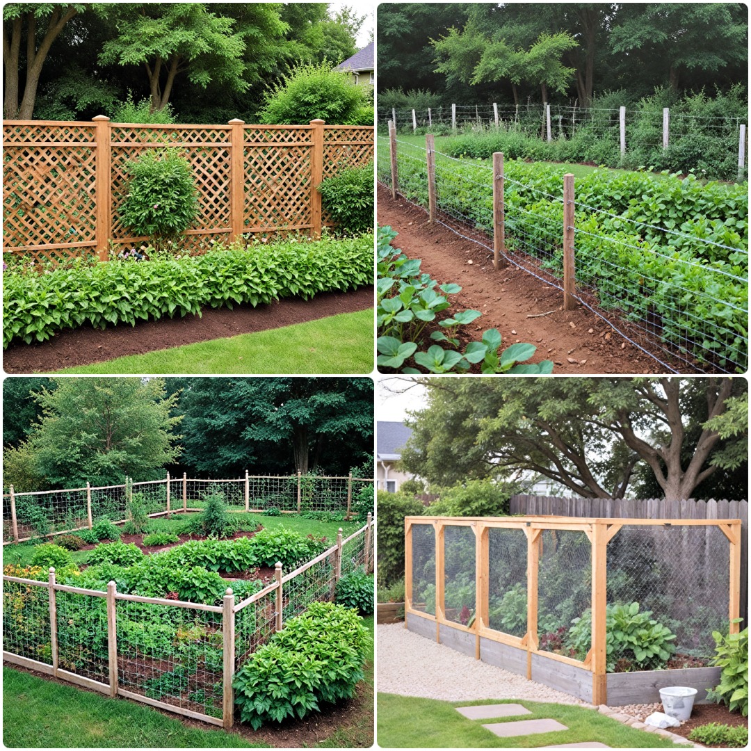 15 Vegetable Garden Fence Ideas To Keep Critters Out