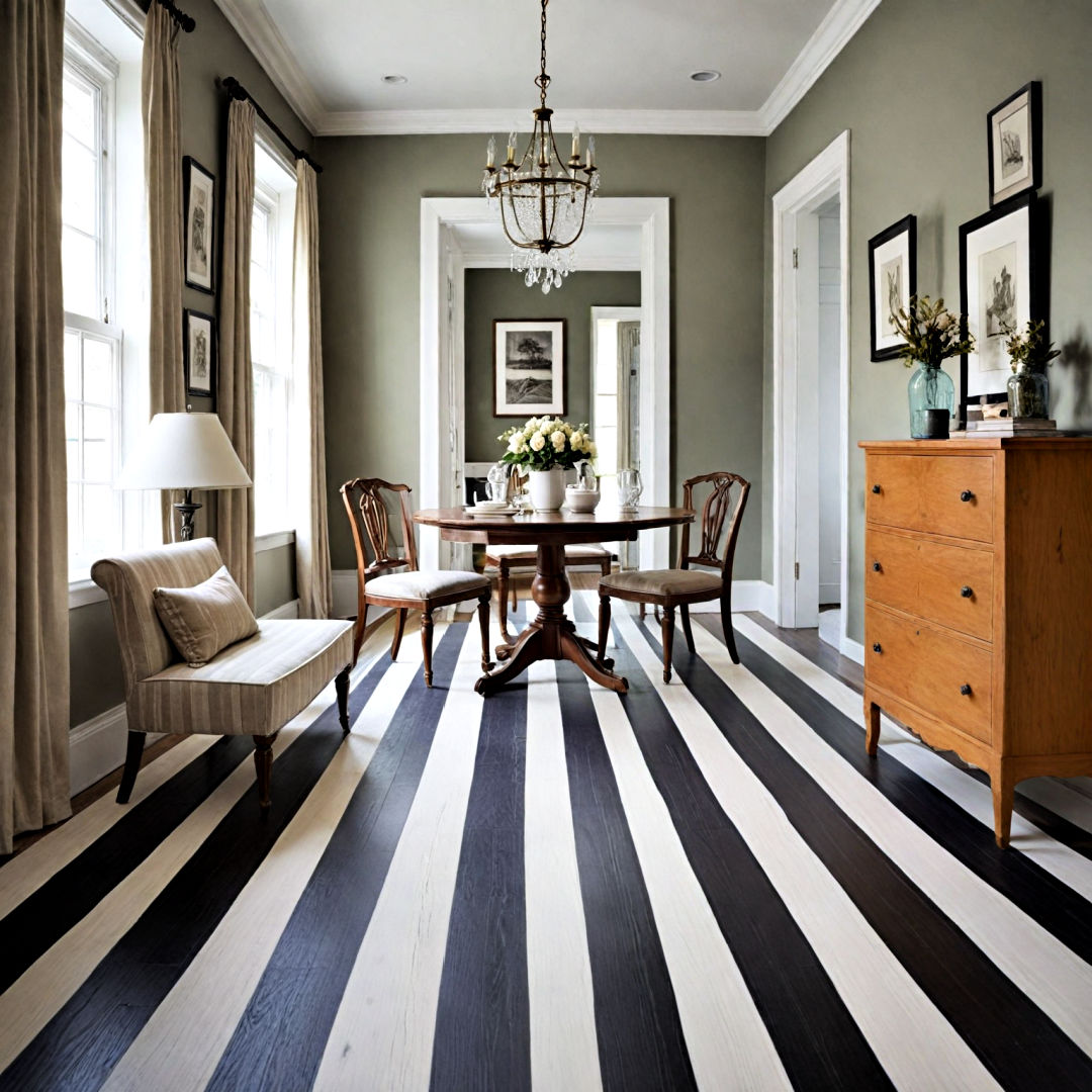 30 Painted Floor Ideas To Revitalize Your Home's Style