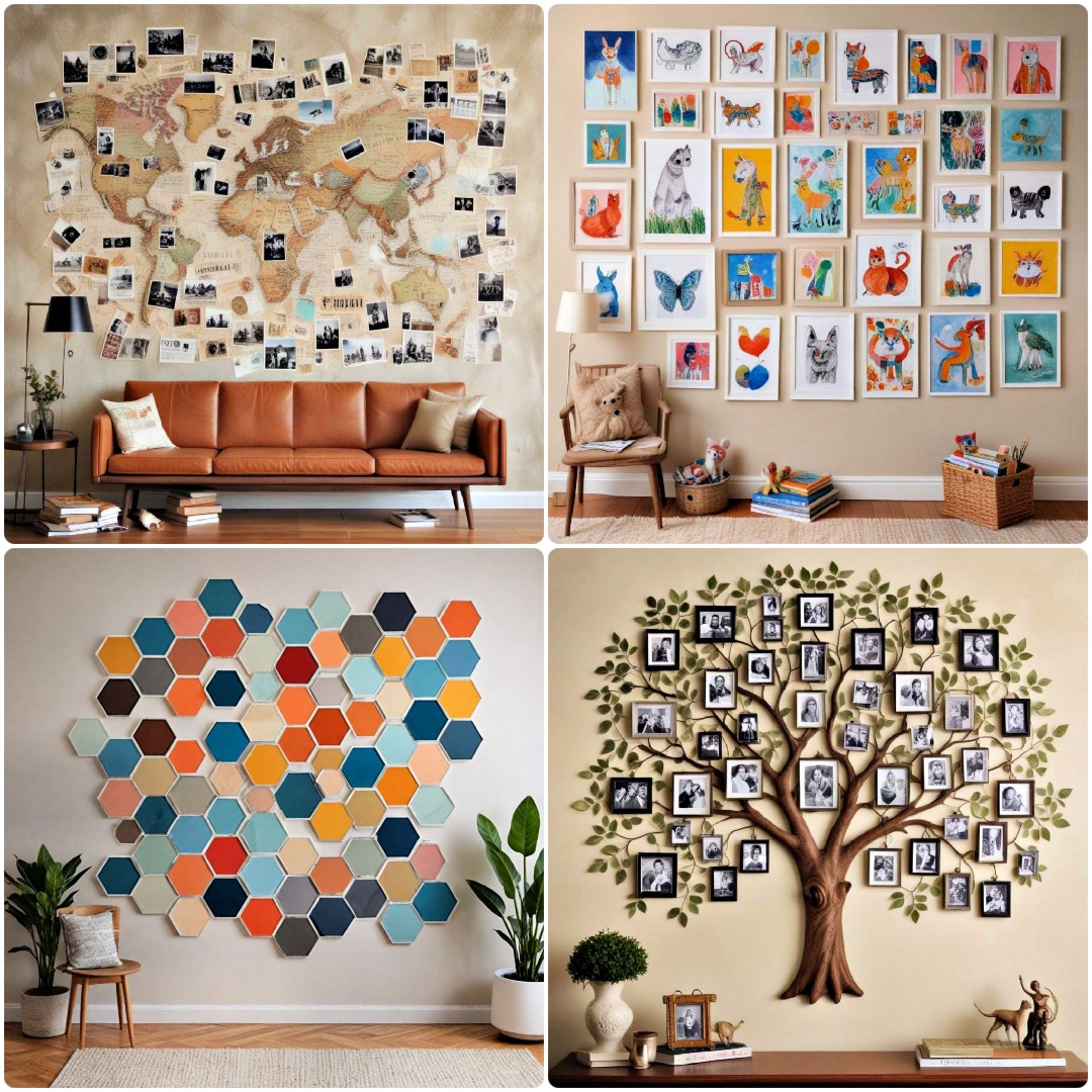 15 Wall Collage Ideas To Spice Up Your Walls