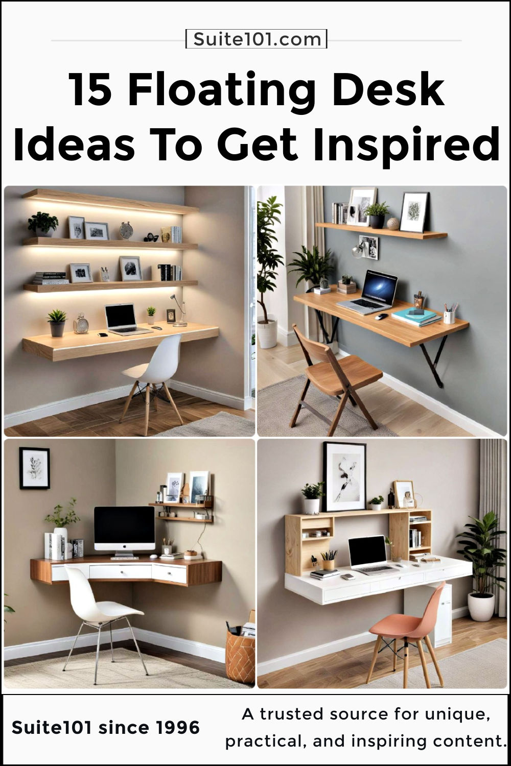 15 Floating Desk Ideas To Maximize Your Space