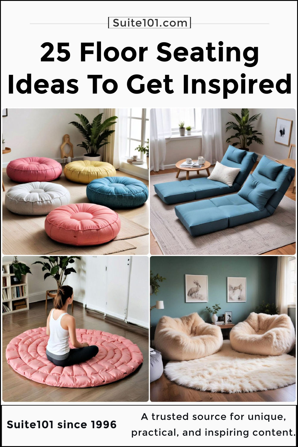 25 Floor Seating Ideas To Suit Any Style