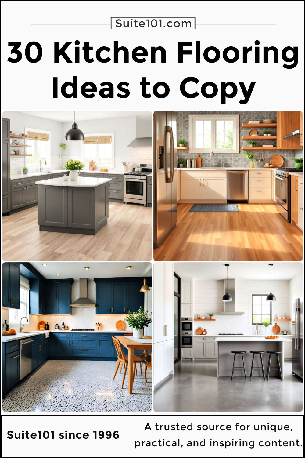 30 Kitchen Flooring Ideas To Inspire Your Next Remodel