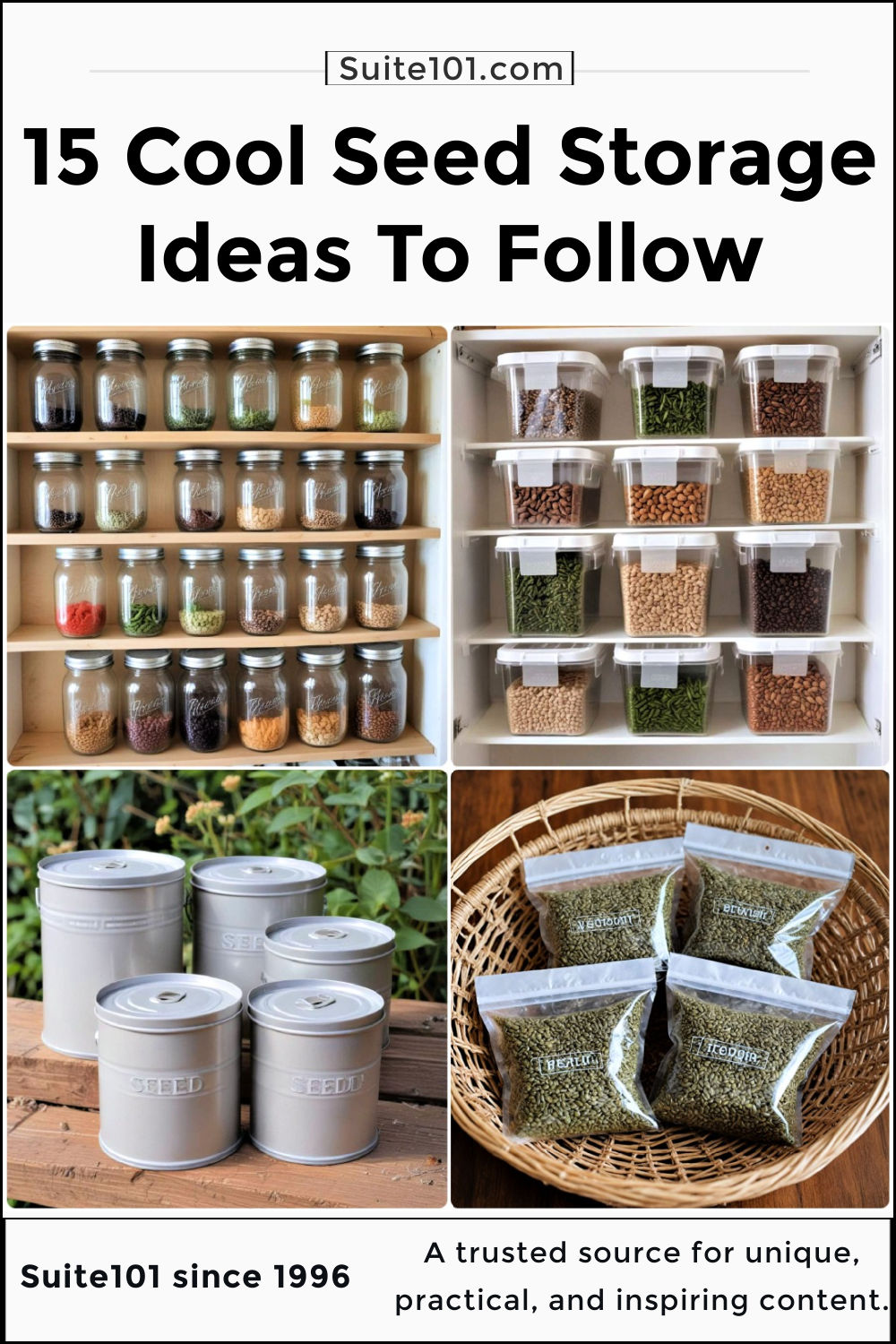15 Seed Storage Ideas for Every Gardener