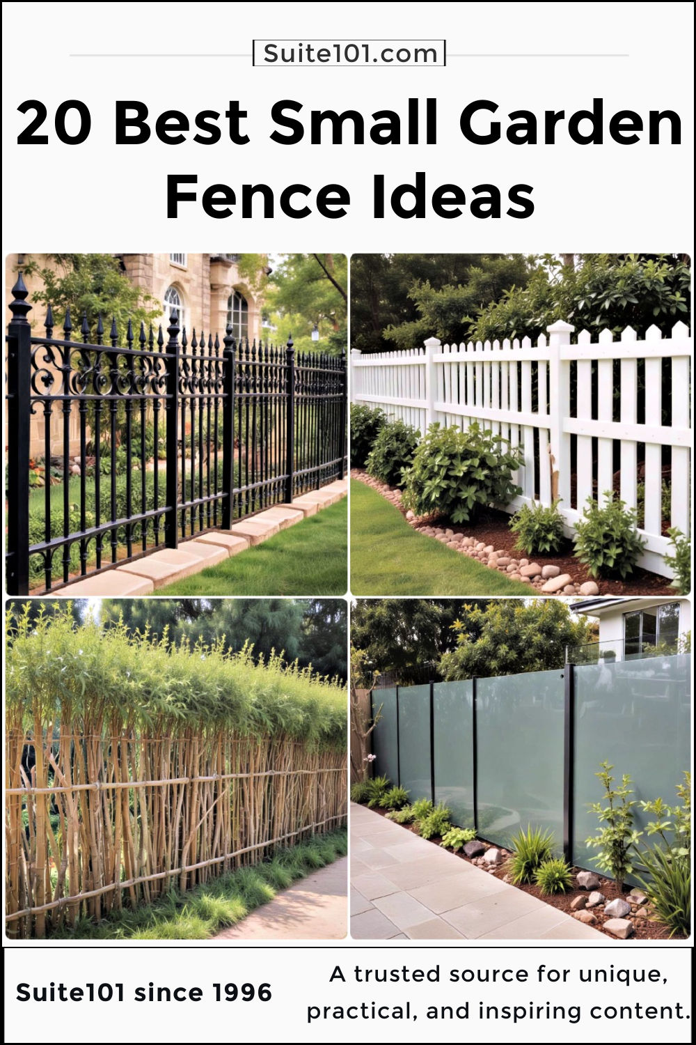 20 Small Garden Fence Ideas To Maximize Your Space