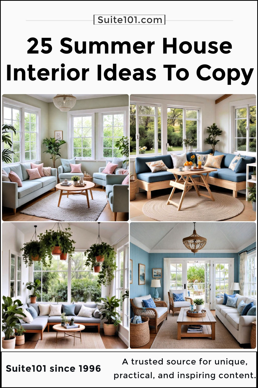 25 Summer House Interior Ideas for Inspiration