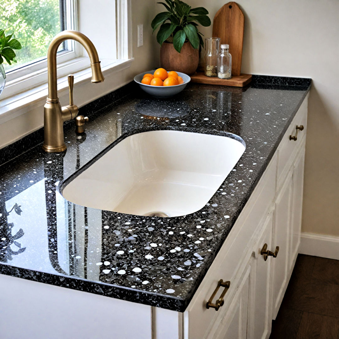 15 Black Kitchen Countertop Ideas You'll Love