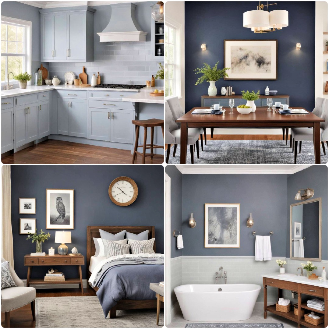 40 Blue-Gray Paint Colors for a Modern and Timeless Look
