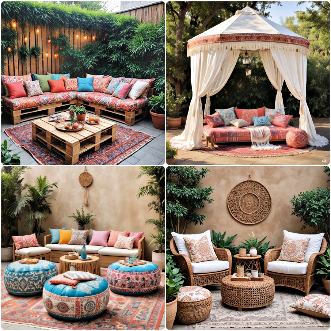 25 Boho Patio Ideas for An Enchanting Outdoor Escape