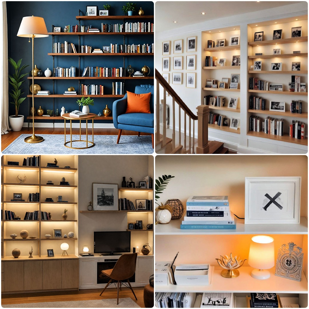 15 Bookshelf Lighting Ideas You Haven't Seen Before