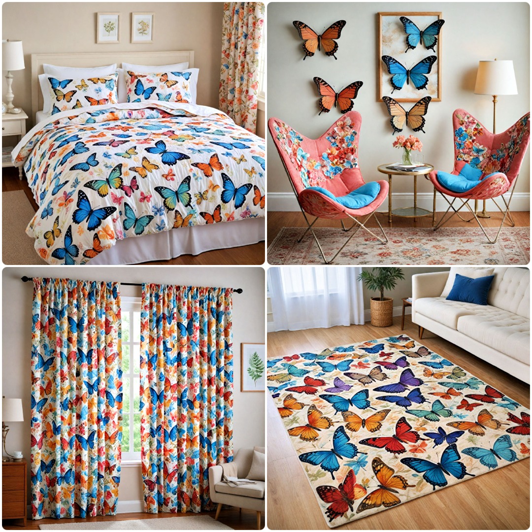 15 Butterfly-Themed Room Ideas for Inspiration