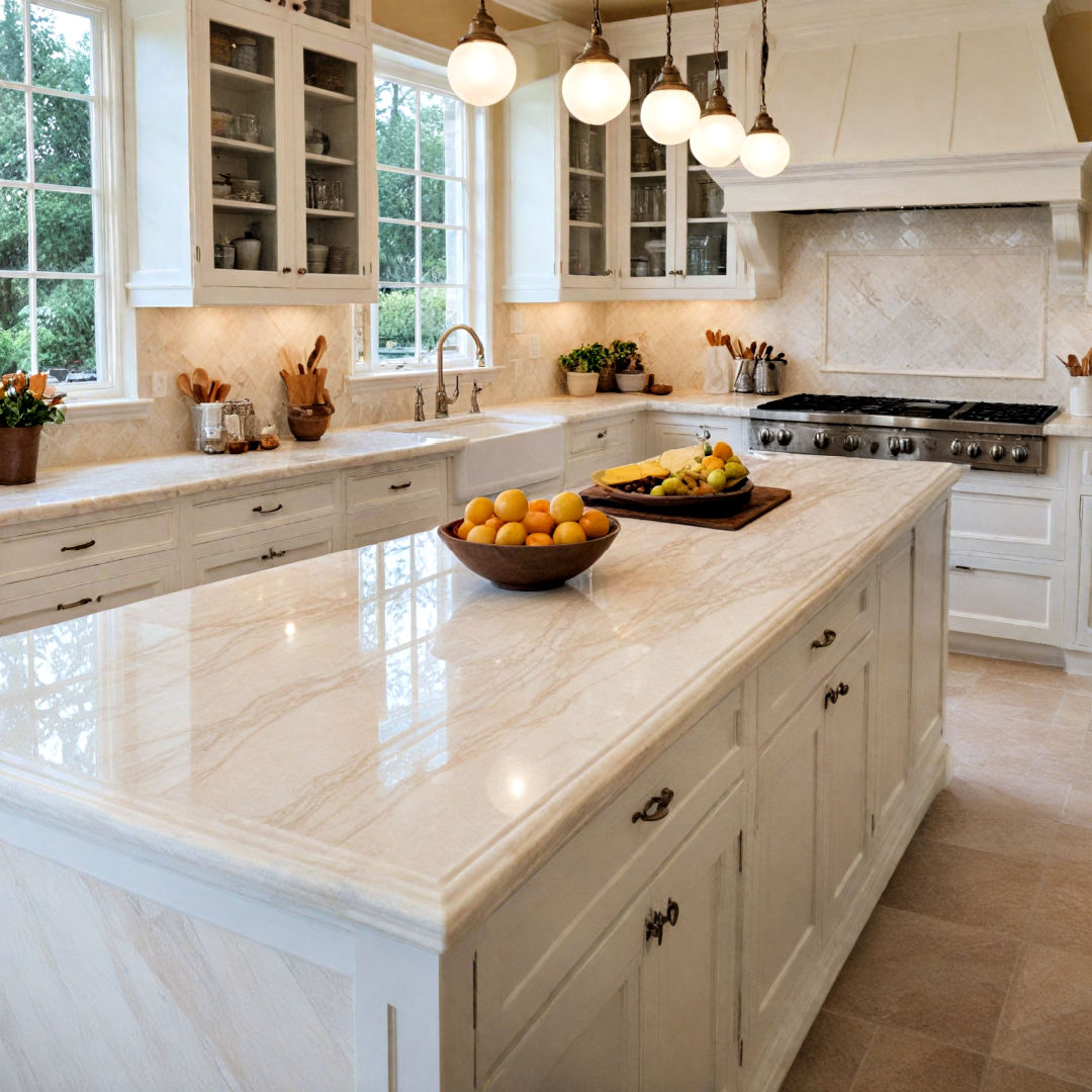 20 Marble Kitchen Countertops That Will Amaze You