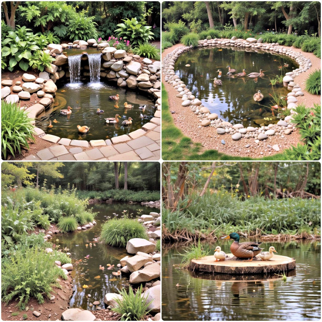 15 Duck Pond Ideas for Creating A Bird’s Paradise
