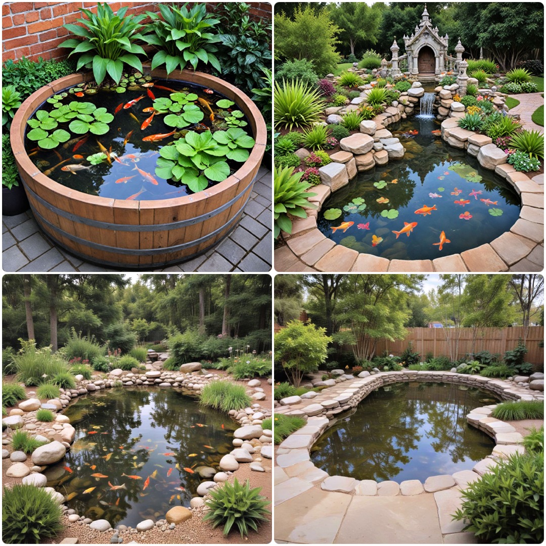 15 Fish Pond Ideas To Elevate Your Backyard Oasis