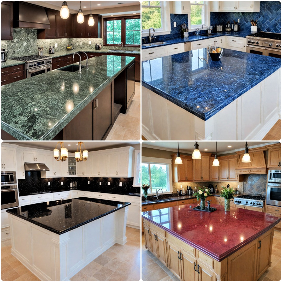 25 Granite Kitchen Countertop Ideas To Fit Any Style