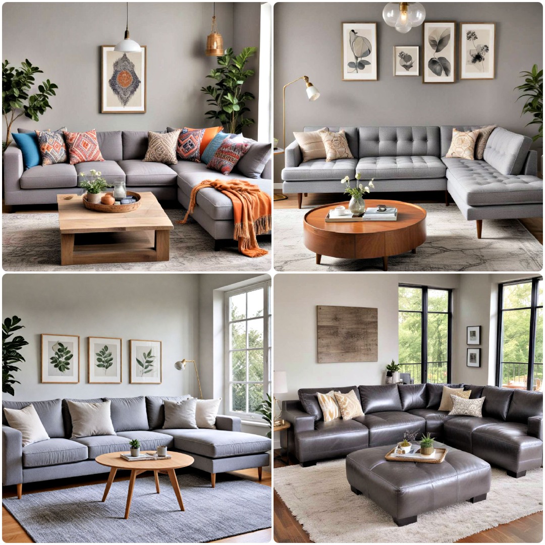 15 Grey Sectional Living Room Ideas To Steal