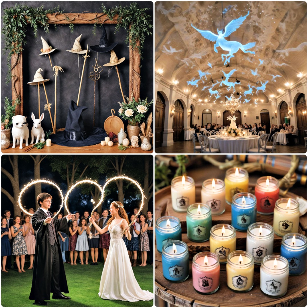 25 Harry Potter Wedding Ideas for A Playful Celebration