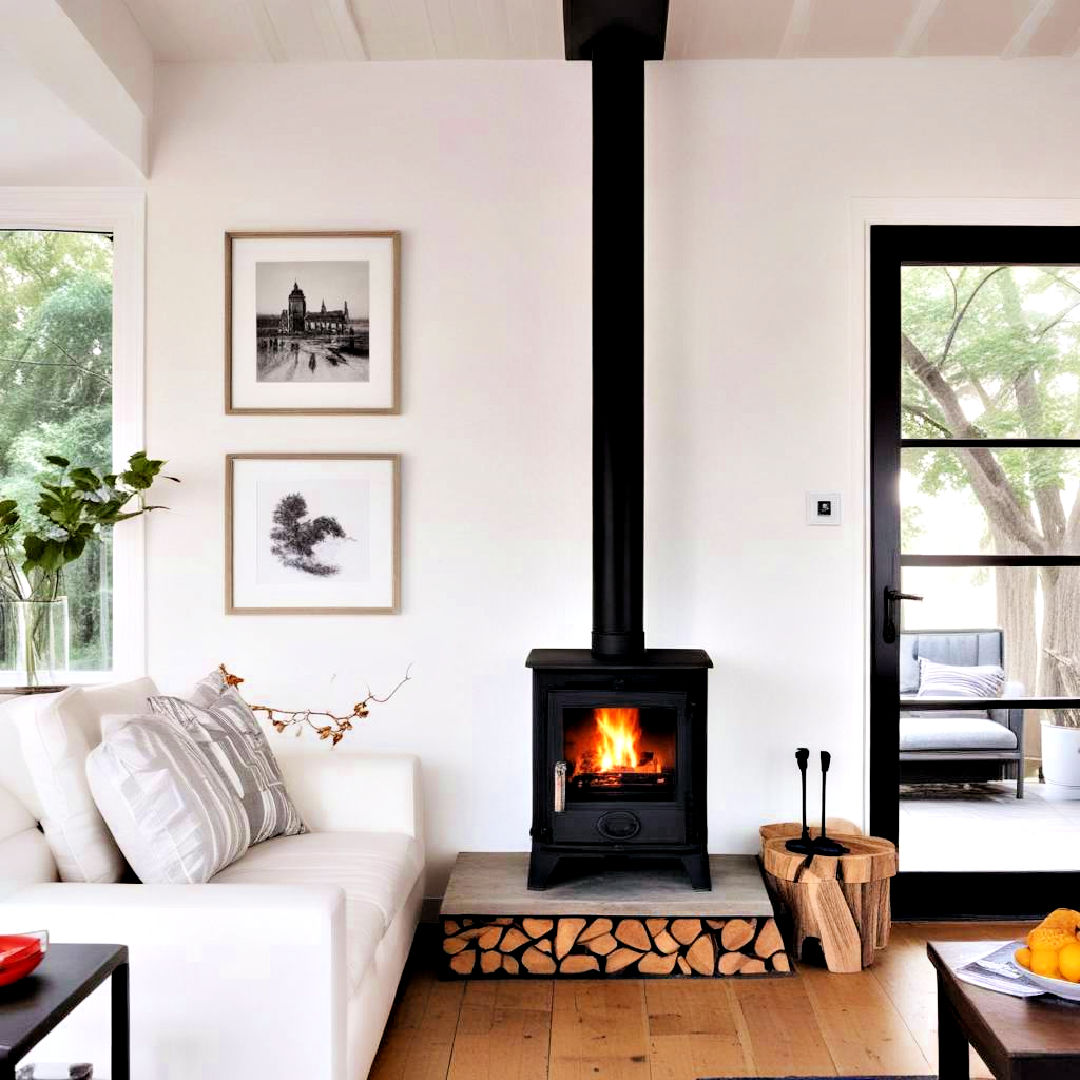 25 High Ceiling Fireplace Ideas for A Dramatic Ambiance