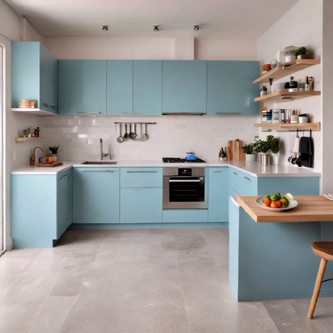 20 Light Blue Kitchen Cabinets Ideas To Consider