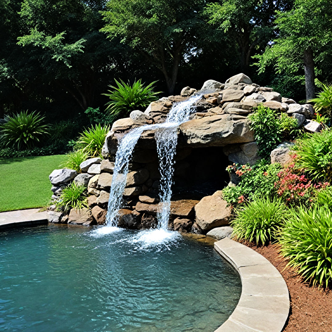 20 Small Pool Waterfall Ideas for Maximum Impact