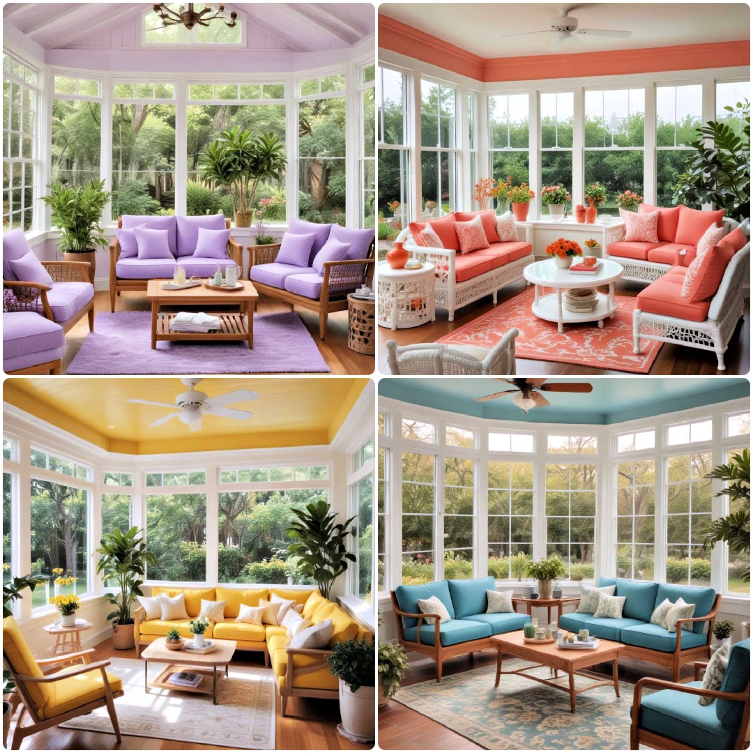 15 Sunroom Paint Color Ideas and Inspiration