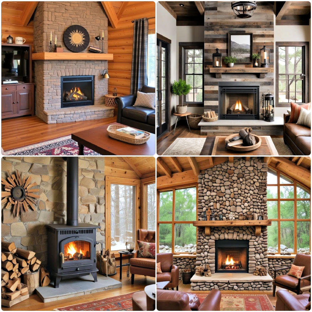 15 Cabin Fireplace Ideas To Enhance Your Home's Value