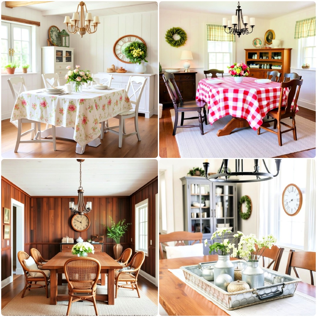 25 Cottage Dining Room Ideas for A Charming Aesthetic