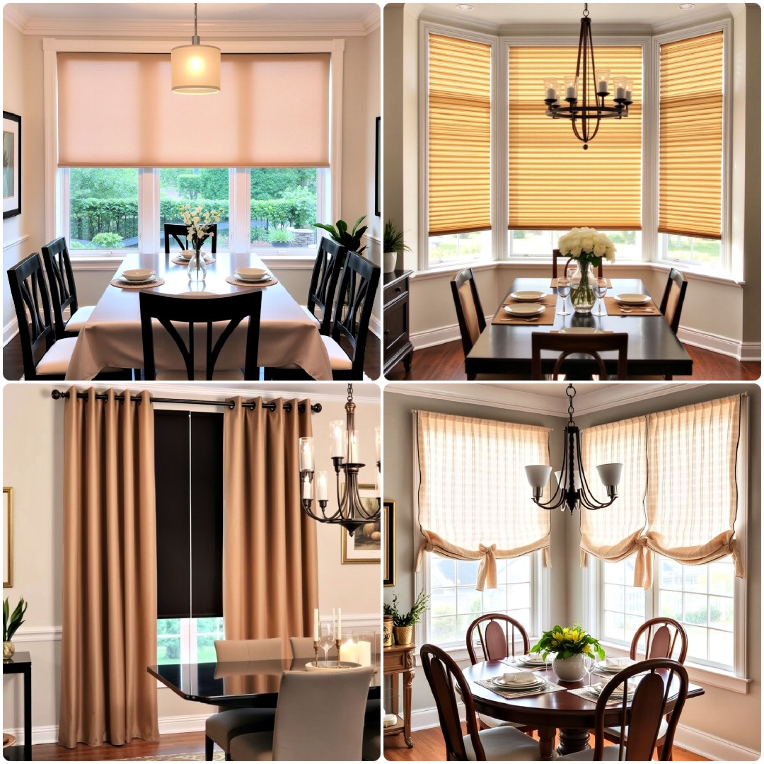 25 Dining Room Window Treatments for A Chic Look