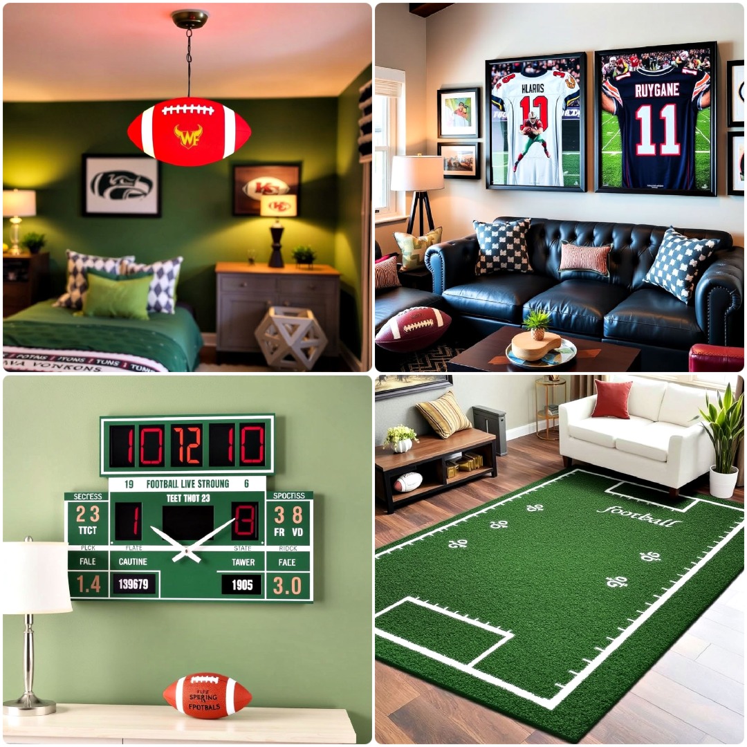 15 Football Room Decor Ideas for the Ultimate Sports Fan